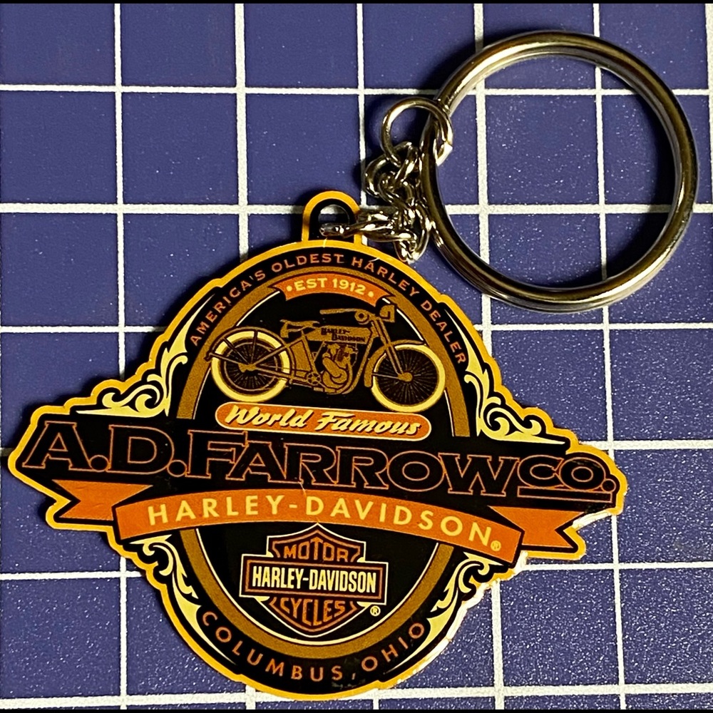 Harley Davidson Motorcycles Keychain America’s Oldest… - Gem